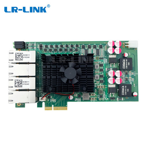 LRES2008PT-PoE Intel I350 Based 8 Port PoE 802.3at PoE+ GigE Vision Frame Grabber Card(8 x RJ45)