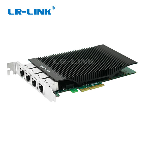 LRES2005PT PCI Express x4 Quad Port Copper Gigabit Industry Ethernet Adapter Intel I350 Based (4 ...