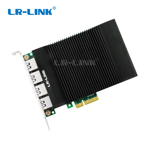 LRES2005PT PCI Express x4 Quad Port Copper Gigabit Industry Ethernet Adapter Intel I350 Based (4 ...
