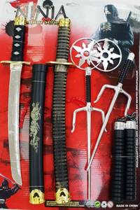 תחפושת נינג'ה אביר המטבעות כסוף - תחפושות נינג'ות