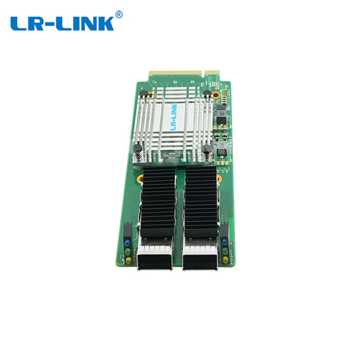LREM7100PF-2QSFP+ PCIe x8 Dual-port 40G QSFP + Mezzanine Ethernet ...