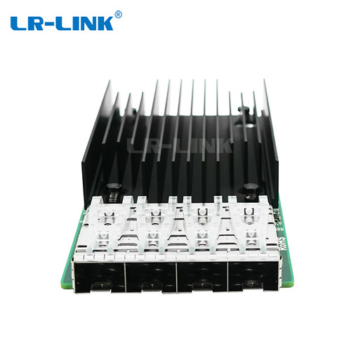 LREM5990PF-4SFP+ PCIe x8 Quad-port 10G SFP + Mezzanine Ethernet Network ...
