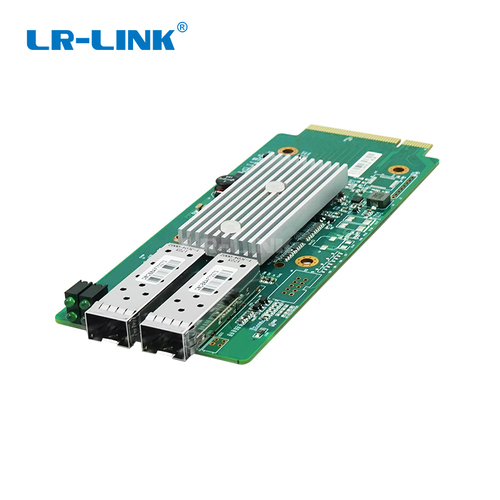 LREM5990PF-2SFP+ PCIe x8 Dual-port 10G SFP + Mezzanine Ethernet Network ...