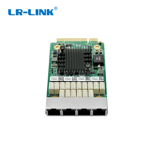 LREM3500BP-4T PCIe x8 Quad-port 1G Mezzanine Ethernet Network Adapter (Intel I350 Based)