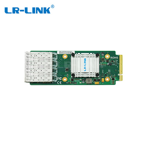 LREM3500PF-4SFP PCIe x8 Quad-port 1G SFP Mezzanine Ethernet Network Adapter (Intel I350 Based)