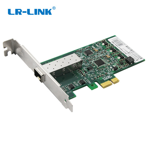 LREC9030PF-SFP PCIe x1 100FX Single SFP Connector Fiber NIC (Intel ...