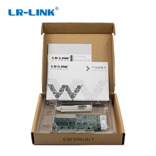 LREC9030PF-SFP PCIe x1 100FX Single SFP Connector Fiber NIC (Intel ...