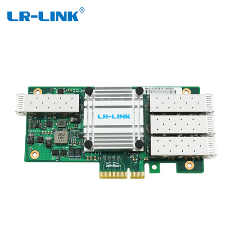 LRES2029PF-4SFP PCIe x4 Quad-port 1G SFP Ethernet Network Adapter ...