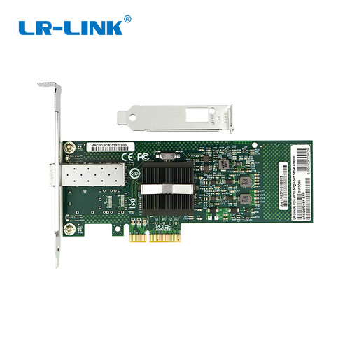 LREC9701EF-SFP PCI-Express PCIe x4 Single SFP Port Server Adapter Card ...