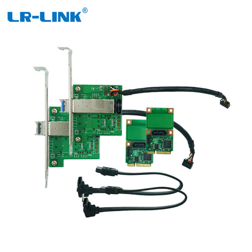 LRES2204PF-TXRX Mini PCIe 1G One-way Transmission Ethernet Network Adapter (Intel I210 Based)