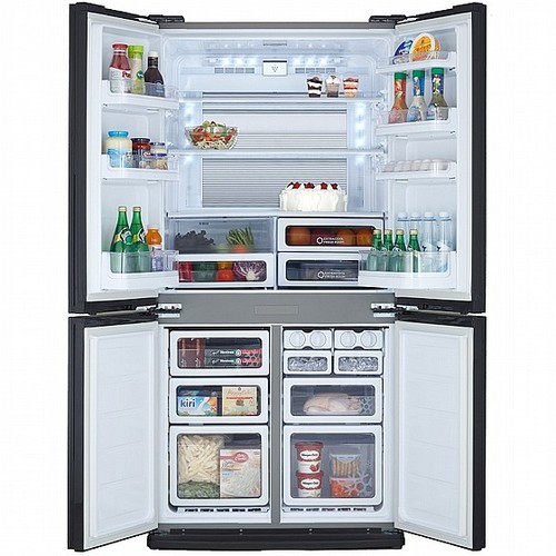 מקרר 4 דלתות SHARP SJ-FE87 - SHARP - מקררים 4 דלתות