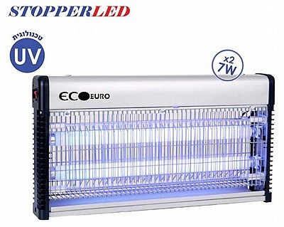 קוטל יתושים ECOEURO STOPPER LED 14W - קוטל/דוחה יתושים
