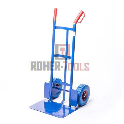 עגלת סבלים מקצועית מברזל עד 150 ק"ג גלגלים פנאומטיים ROHER-PRO ROHER-PRO