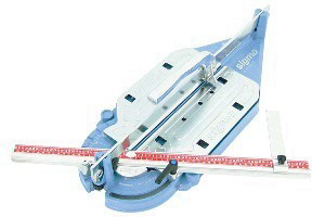 מכונת חיתוך מרצפות 128 ס"מ אלכסון 90x90 לגרניט פוצלן SIGMA 3E2K cm.128