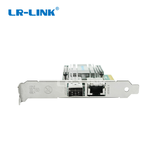 LRES4001PT-PF PCIe x8 SFP+/ RJ45 Port /Fiber Media Converter 3-in-1 10G ...