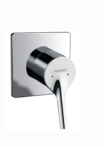 HANSGROHE כיסוי 3 דרך דור קודם טליס עם רוזטה מרובעת בקוטר 10 ס"מ בגימור ...