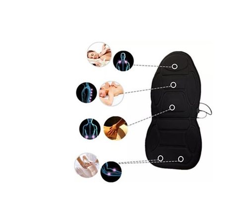 מושב עיסוי למשרד ולרכב - מסג' מפנק הכולל גם חימום לכל מיני אזורים בגוף