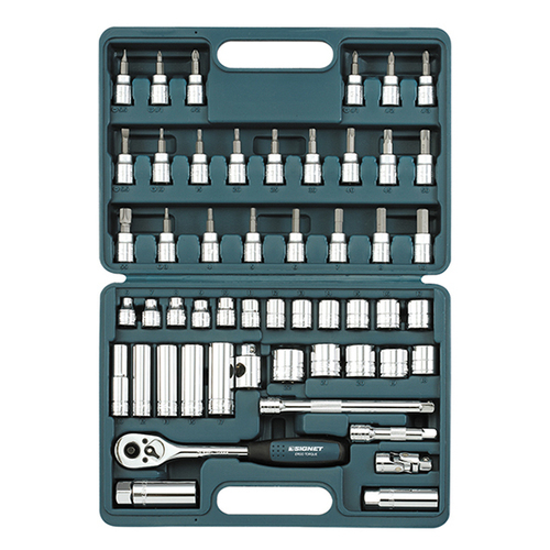 סט בוקסות 52 יח ממ SIGNET D3/8 - - סטים בוקסות, רינג ומברגים