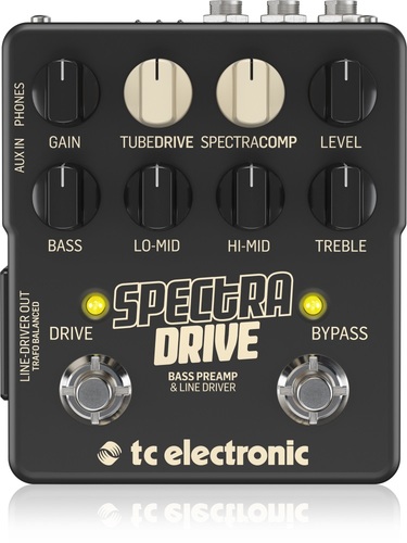 קדם מגבר לבסTc Electronic SpectraDrive Bass Preamp