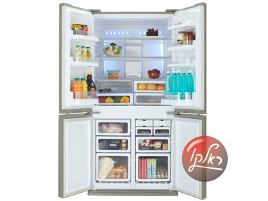 מקרר שארפ 4 דלתות 615 ליטר - SJ-R8710 sharp - Sharp - מקרר 4+5 דלתות