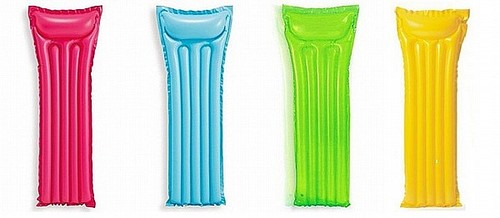 מזרון מתנפח בצבעים 1.83X69 ס"מ INTEX 59703 - מתנפחים ומוצרי קיץ