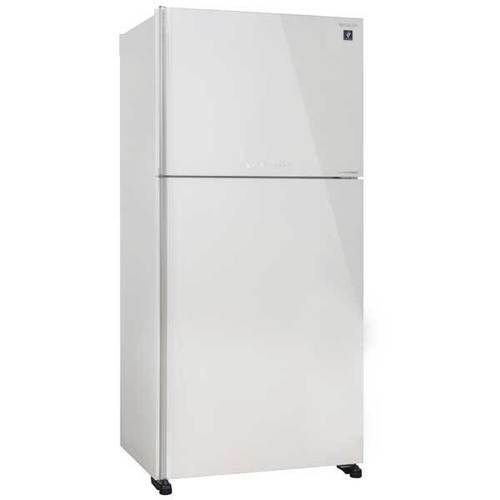 מקרר מקפיא עליון 558 ליטר Sharp SJ-4355 זכוכית לבנה שארפ - הזמינו במחיר משתלם - חשמל אונליין