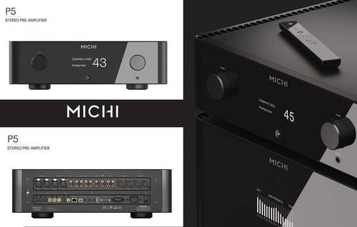 Michi P5 קדם מגבר מתקדם ממשפחת ROTEL
