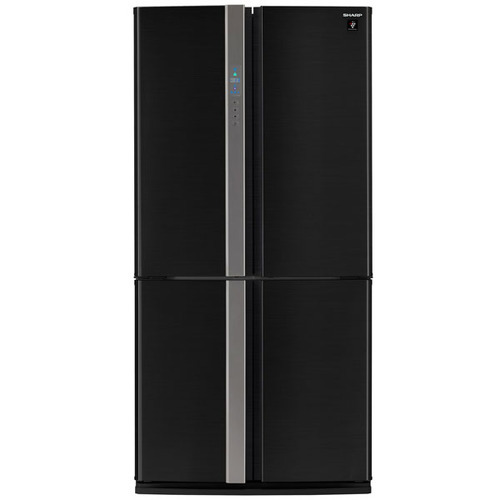 מקרר 4 דלתות 615 ליטר שחור Sharp SJ-R8711BK שארפ - הזמינו במחיר משתלם - חשמל אונליין