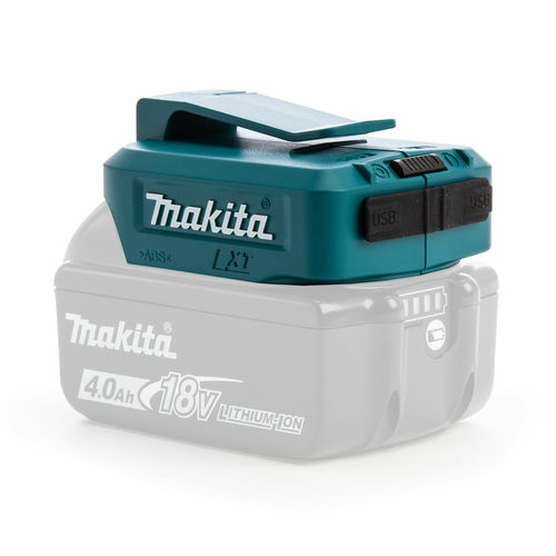 מתאם טעינה USB למכשיר טלפון נייד 18V MAKITA מקיטה - Makita - מוצרים נלווים