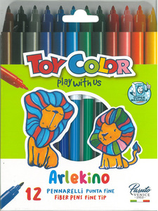 מארז טושים ג'מבו TOY COLOR - עט לכתוב - חומרי יצירה, ציוד לגני ילדים ...