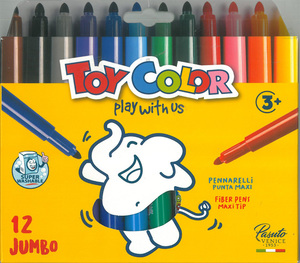 סט 10 טושי נשיפה - עט לכתוב - ציוד לגני ילדים ובית ספר וחומרי יצירה