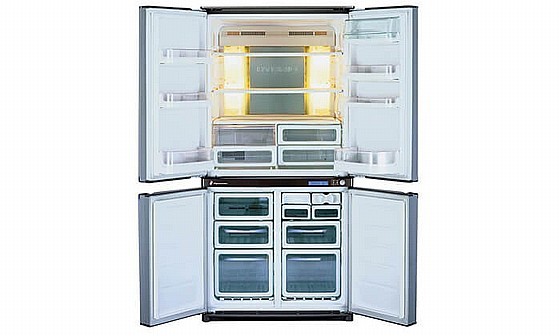 מקרר ‏מקפיא תחתון Sharp SJ8620 ‏615 ‏ליטר שארפ - Sharp - מקררים