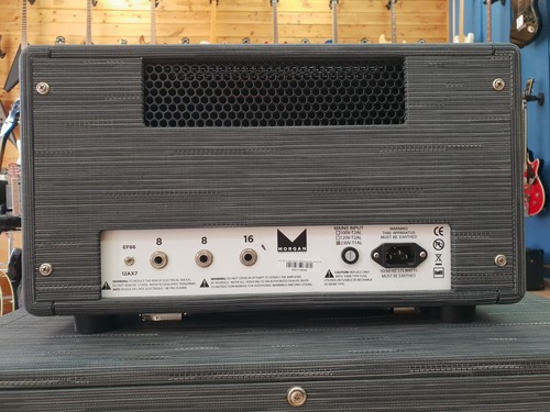 Morgan AC20 Deluxe Head + Morgan 1×12 Cabinet - - ראשים
