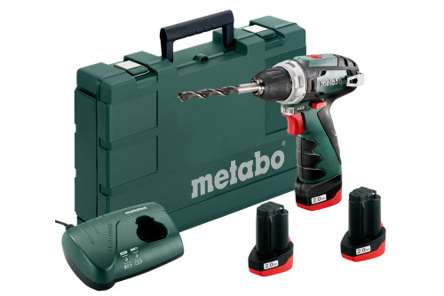 מברגה/מקדחה 10.8V + שתי סוללות 2.0AH Metabo - Metabo - מברגות/מקדחות ...