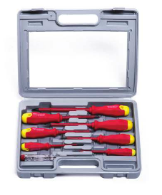 סט מברגים מבודד 1000 וולט 8 יח' CALAMAN - Calaman - מברגים