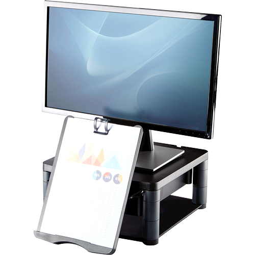 Premium Monitor Riser Plus Graphite - ארגונומיה