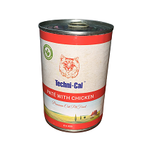טכניקל פטה עוף 400 גרם Techni-Cal cat pate with Chicken