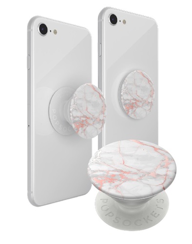 Popsocket דגם Abstract Rose Gold Lutz Marble - - PopSockets