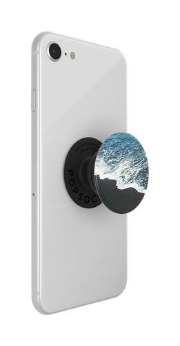 Popsocket דגם Abstract Black Sand Beach - - PopSockets