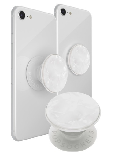 Popsocket דגם Acetate Pearl White - - PopSockets