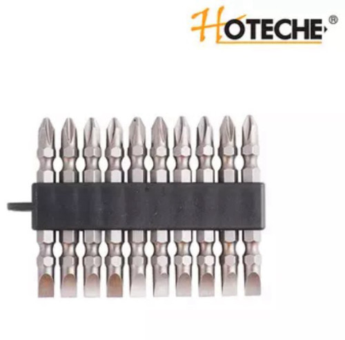 10 יחידות PH2X65MM-SL6 ביט מברג כפול HOTECHE - Hoteche - ביטים ומקדחים