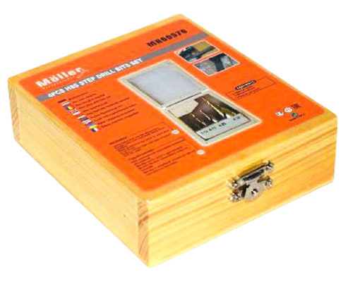 סט 5 מקדחי פירמידה מבית MOLLER GERMANY - Moller Germany - ביטים ומקדחים