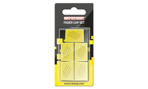 Fader CAP SET - כיסויים לפיידרים - צהוב רילופ - Reloop - Reloop