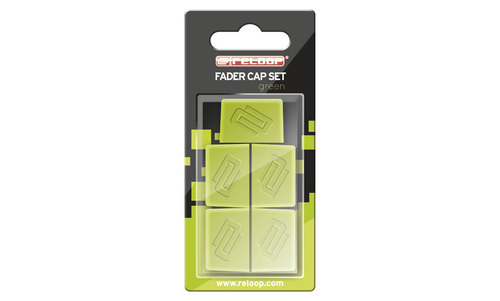 Fader CAP SET - כיסויים לפיידרים - ירוק רילופ - Reloop - Reloop