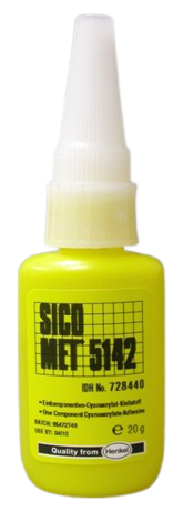 סיקומט 5142 - דבק מהיר נוזלי (20 גר') Sicomet | אקדחי דבק חם וכלי עבודה ...