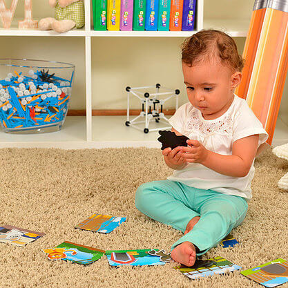 החיה וביתה שלב 1 גאוני GEONI - GEONI - גאוני משחקים חכמים לילדים