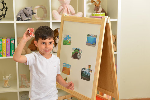 החיה וביתה שלב 2 גאוני GEONI - GEONI - גאוני משחקים חכמים לילדים