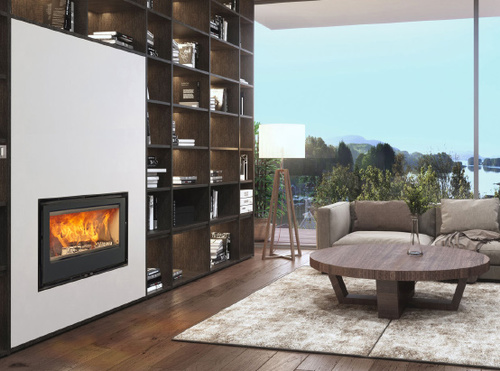 קמין ליבה Rocal ARC 100 - קמין עץ בנוי