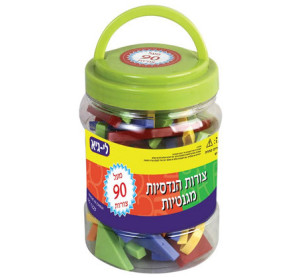 פסיפס צורות גאומטריות ל-4 משתתפים מבית הרכבוטף | פלוס לגננת