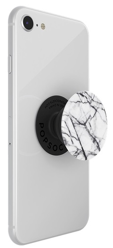 Popsocket דגם Abstract Dove White Marble - - PopSockets
